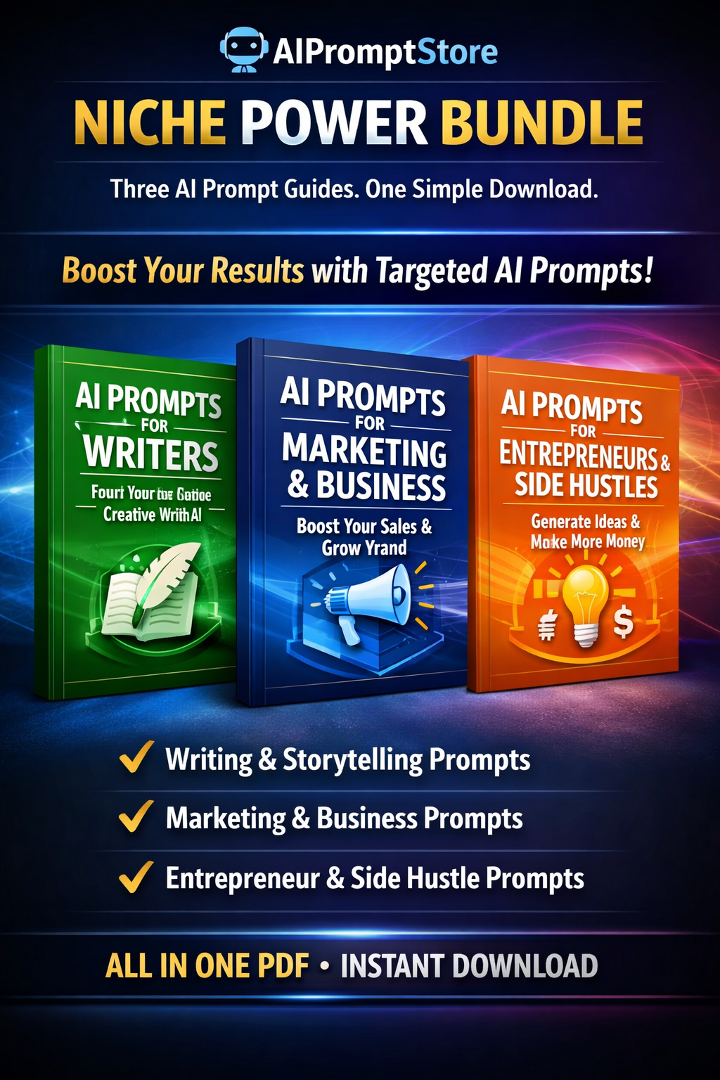 AI PROMPTS FOR WRITERS – Easy Online Course